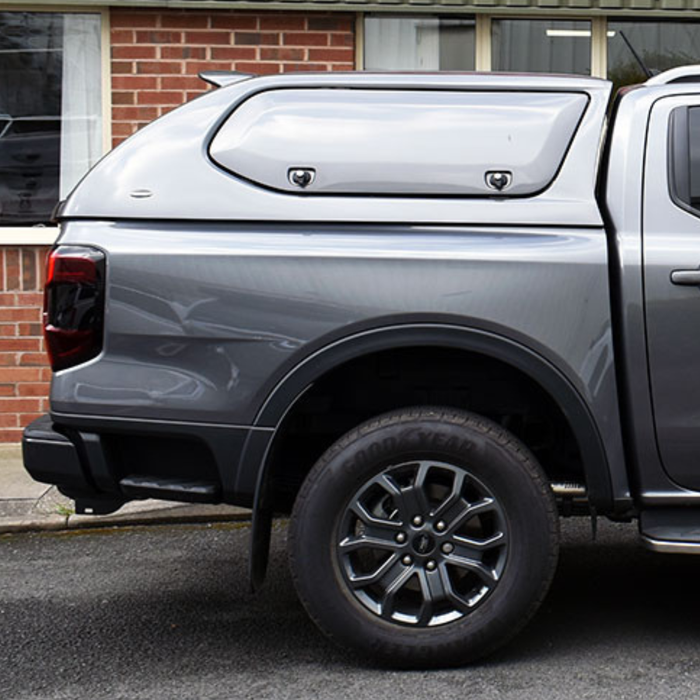 Truckman S-Series Hardtop Canopy (Solid Side Doors) - Ford Ranger T9 ...