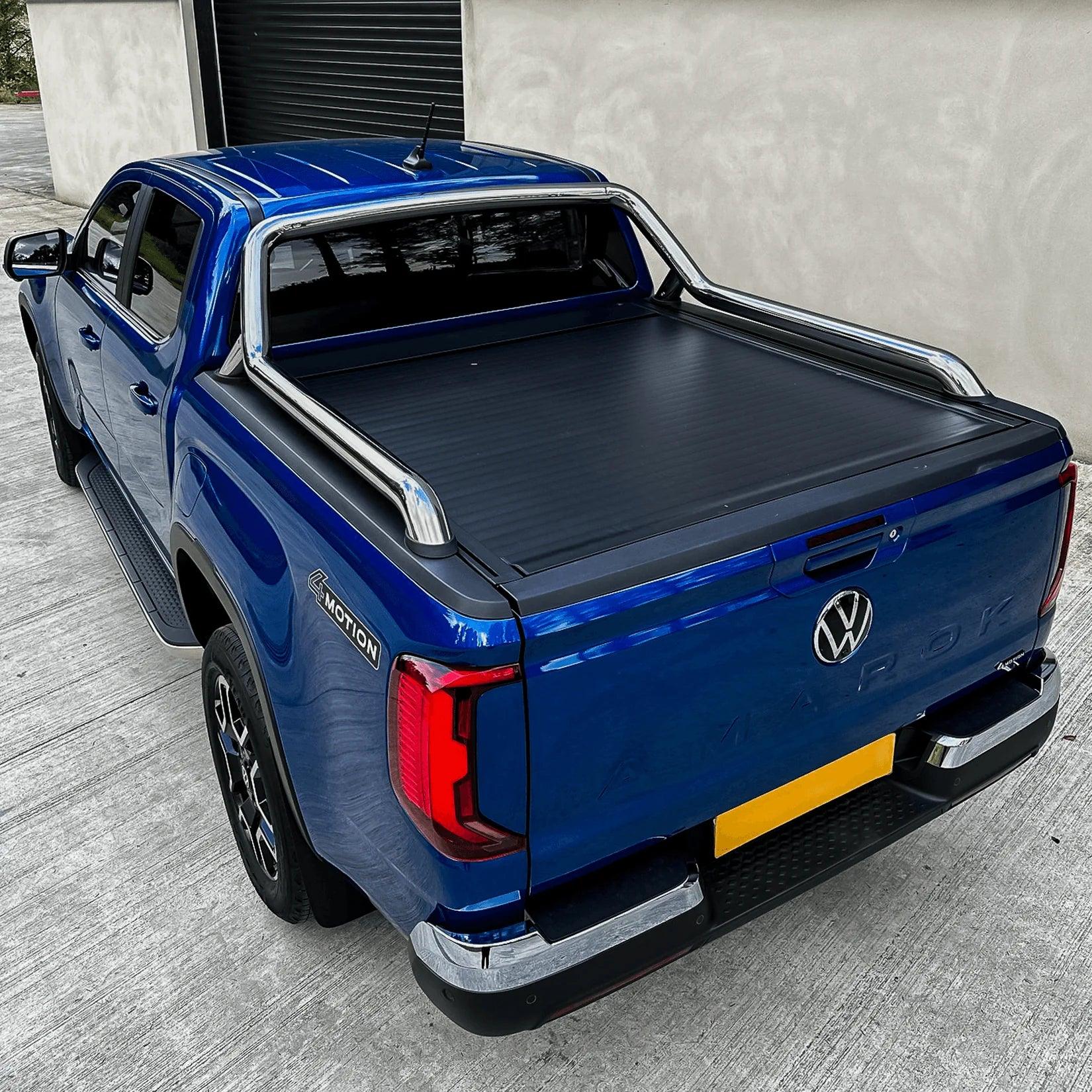 Ridgeback Auto Electric Roll Top Cover In Black for Ford Ranger T9 ...