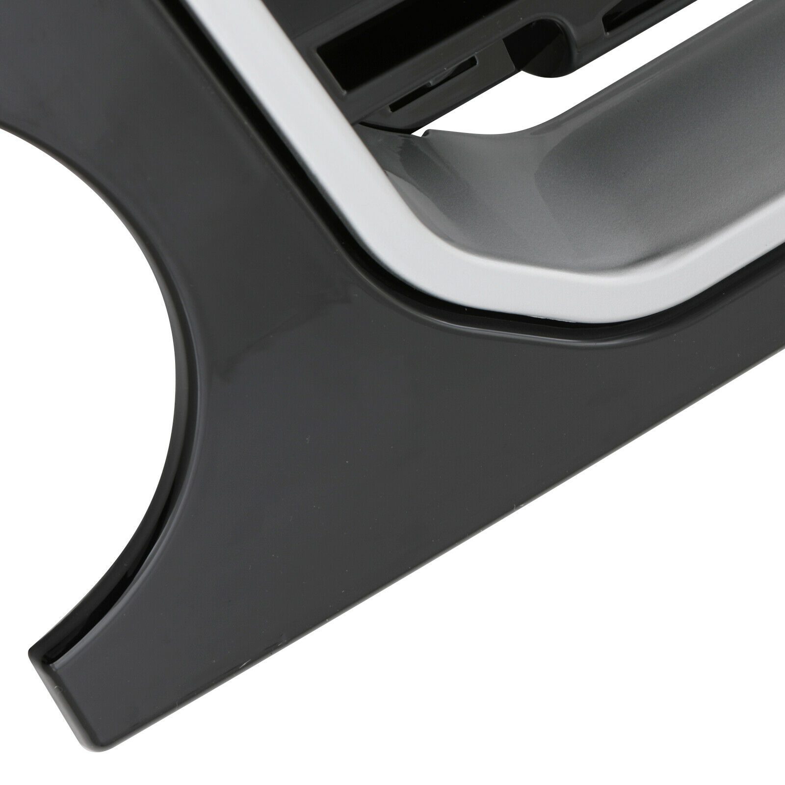 Predator 4x4 Upgrade Black Grille With Silver Bar To Fit Land Rover ...