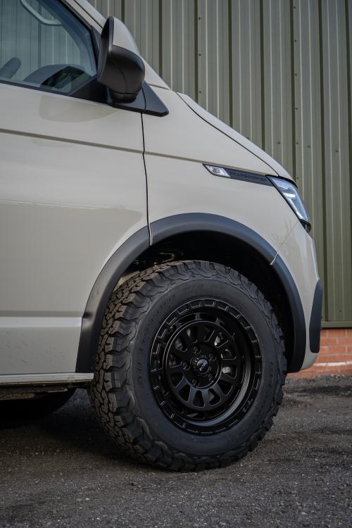 Navis Gelida-AT 17″ Alloy Wheels (Satin Black) - Sigma 4x4